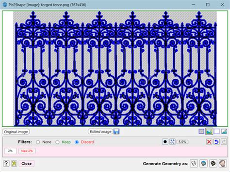 Plugin Pic2shape Extracting Contours From Images Extensions Sketchup Community