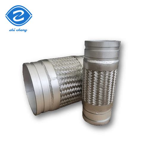 3 Stainless Steel Braided Hose 1 2 Inch 38 3 4 Flanged Bellows