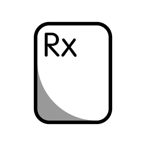 Illustration Vector Graphic Of Rx Icon 8841625 Vector Art At Vecteezy