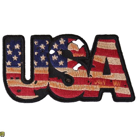 Usa Vintage Patch Flag Patch Vintage Us Flag Patches Thecheapplace
