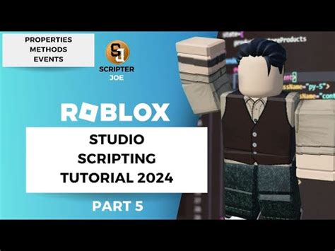 Roblox Scripting Tutorial for Beginners #5 [2024] - Properties, Methods, and Events - YouTube