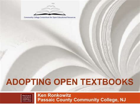 Adopting Open Textbooks Pptx