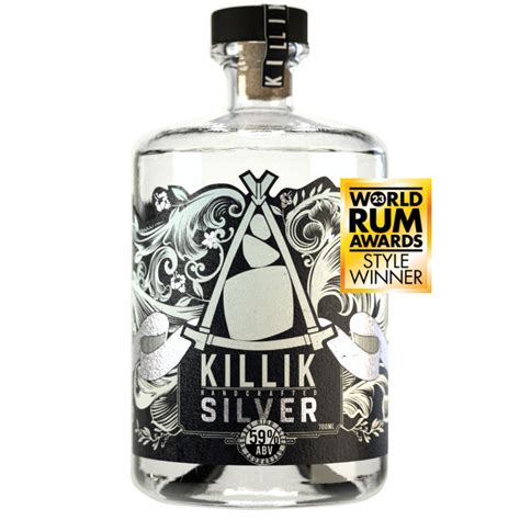Killik Silver Overproof 700ml Killik Handcrafted Rum