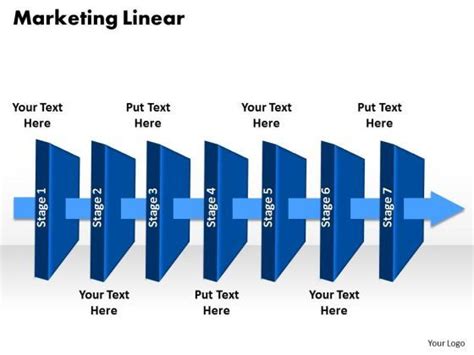 Ppt Stages Mobile Social Presentation Linear Process PowerPoint Templates