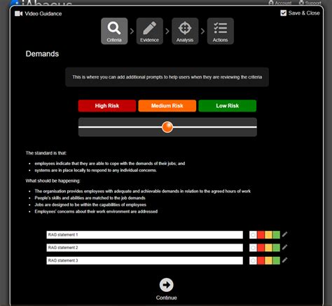 Add RAG Rated Statements IAbacus User Manual 1