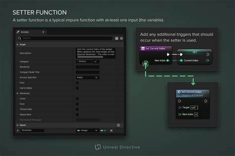 Ue Tip Getter And Setter Functions