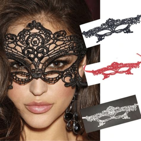 1pc Luxury Lace Sexy Eye Mask Suitable For Makeup Ball Party Costumes