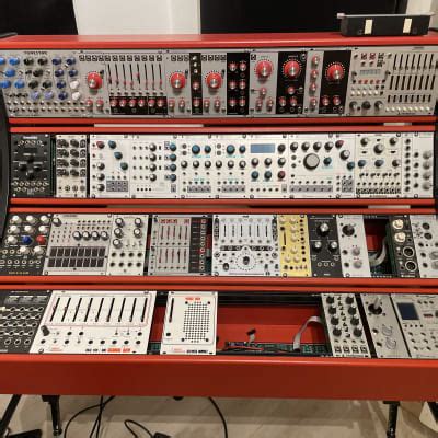 Huge Eurorack Modular System In A Powered Case Mutable Reverb