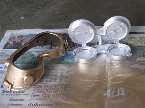 Best 13 How To Make Steampunk Brass Goggles From Foam Diy Pattern