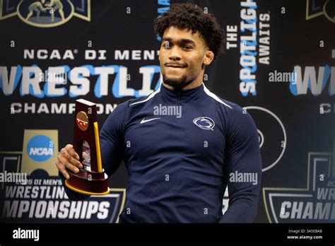Philadelphia Pennsylvania Usa 23rd Mar 2025 Penn States Carter
