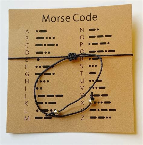 Fuck It Beaded Morse Code Bracelet Fuck It Jewelry Morse Etsy