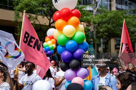 Participants At The 2024 Annual Pride Parade In Downtown Toronto Toronto Canada Jun 30 2024