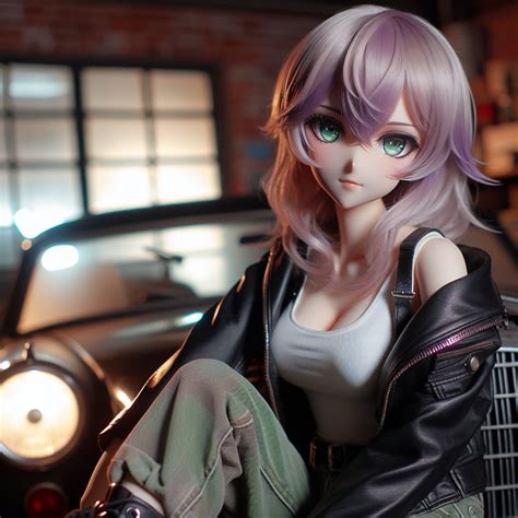 Anime Girl With Green Eyes An Fanart