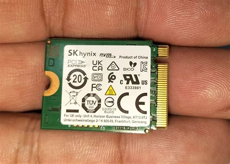 สินค้ามือสอง Sk Hynix Ssd M2 Nvme 2230 256 Gb Th