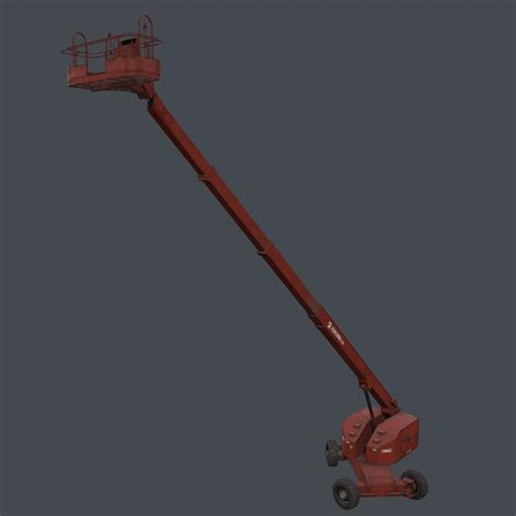 텔레스코픽 붐 리프트 실시간 3d 모델 119 Fbx Free3d