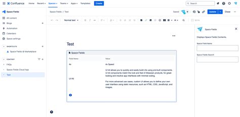 Space Fields For Confluence Cloud Atlassian Marketplace