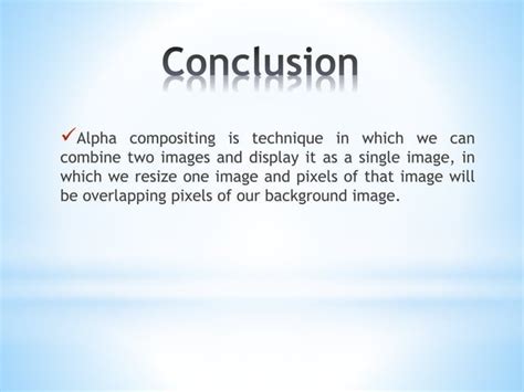 Alpha Compositing Computer Technology Ppt