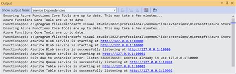 ローカルでの Azure Storage の開発に Azurite エミュレーターを使用する Microsoft Learn