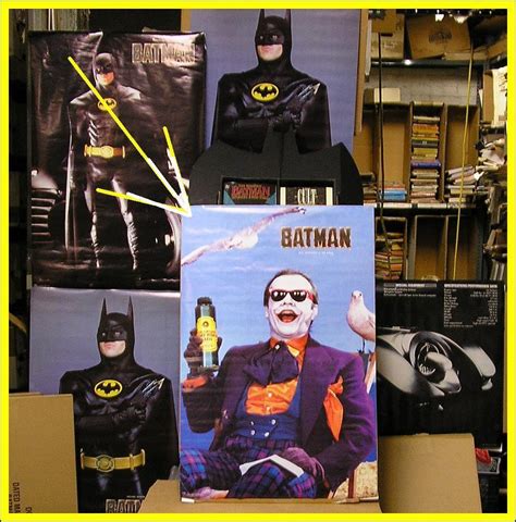 Batman Movie Joker Jack Nicholson Original Poster Still Sealed Rolled Comic Collectibles