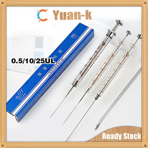 Jual Microliter Syringes Injector Glass Microliter Syringe Microliter Glass Syringe For Gas