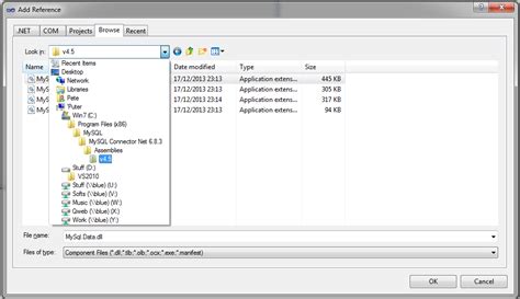 Connect 2012 To Mysql Select Insert Update Delete Stack