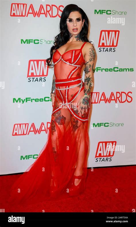 Joanna Angel Attends The 2020 Adult Video News Avn Awards At The Joint