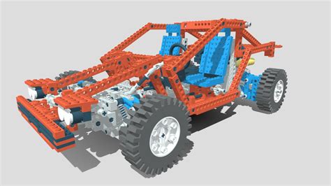lego technic 8865 test car download free 3d model by sleepy sea otter