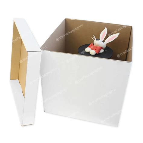 16 X 16 X 8 Corrugated Cake Box Buy Packaging Boxes Folding