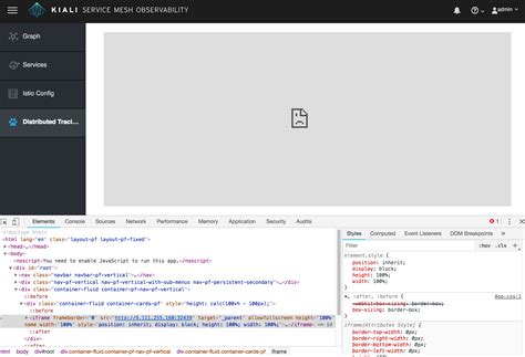 Tracing And Metrics Fail To Resolve · Issue 222 · Kialikiali · Github