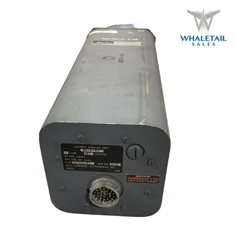 Fuel Qty Cockpit Display Unit Whaletail Sales