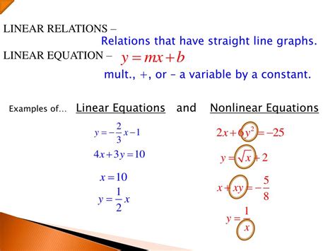 PPT Advanced Algebra Chapter 2 Linear Relations And Functions PowerPoint Presentation ID 1839402