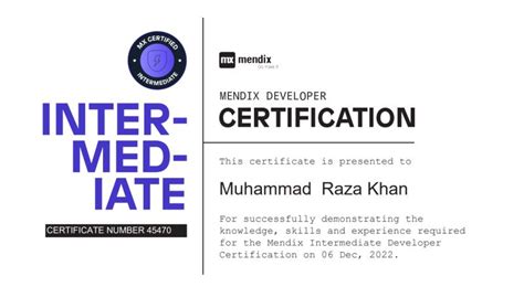 Muhammad Raza Khan On Linkedin Im Happy To Share That I Have Obtained