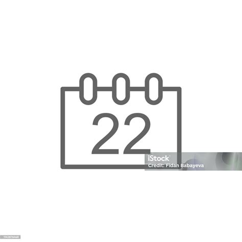 어머니의 날 달력 개요 아이콘입니다 어머니의 날 그림 아이콘의 요소입니다 기호와 기호는 웹 로고 모바일 앱 Ui Ux에 사용할 수 있습니다 5월에 대한 스톡 벡터 아트 및