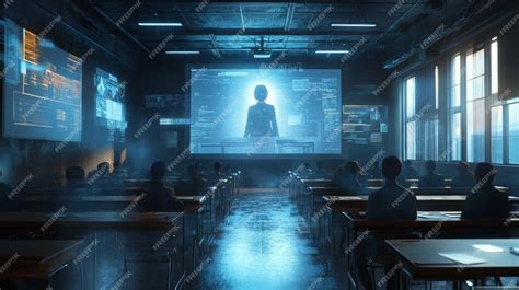 Aienhanced Classroom With Virtual Teachers Classrooms Where Teachers Appear As Holograms For