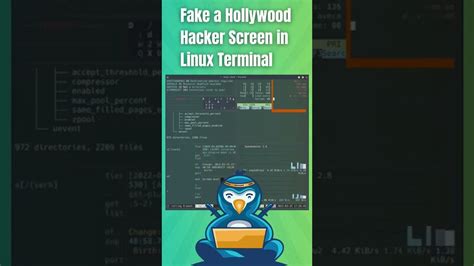 Fun With Linux Terminal Running A Hollywood Style Hacking Scene To Amuse Your Friends Youtube