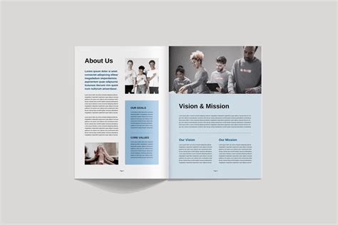 Impact Report Template Microsoft Word Adobe Indesign Nonprofit
