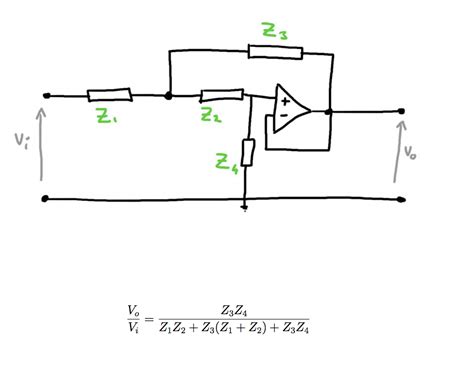 Operational Amplifier Op Amp Active Filter Analysis Electrical
