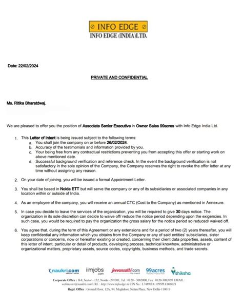 Ritika Bharatdwaj On Linkedin Newbeginnings Excited Infoedge 29 Comments