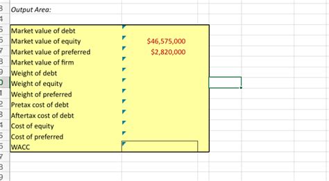 Solved Question Show All Excel Formulas Question Chegg Com