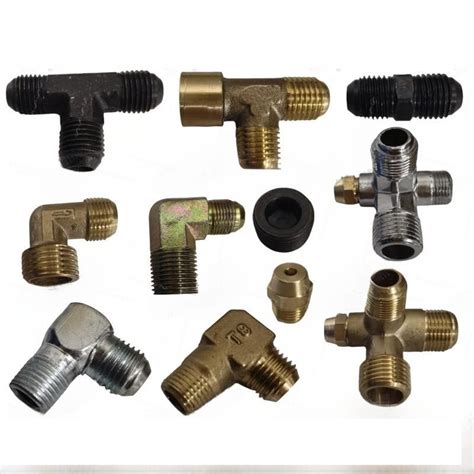 Oil Free Silent Air Compressor Straight Online Copper Elbow Accessories Air Inlet Pipe Connector
