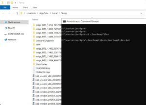 How To Create Batch File To Delete Temp Files Prajwal Org