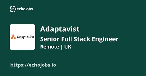 Adaptavist Is Hiring Senior Full Stack Engineer Remote Groovy