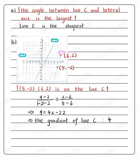 solved not allowed lines a b and c are shown on the coordinate grid