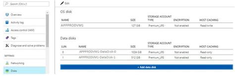 Increase Data Disk Size In Azure