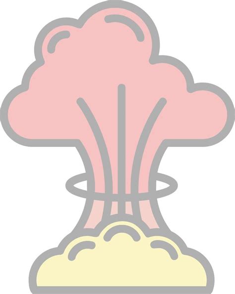 Nuclear Explosion Vector Icon Design 15817113 Vector Art At Vecteezy