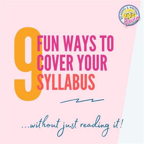 Syllabus Archives Reading And Writing Haven