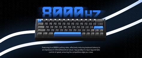 Iqunix Ez63 電競電競鍵盤 60 Rgb 機械鍵盤 64 鍵附星軌磁性開關 快速觸發 可調節驅動 雙拍