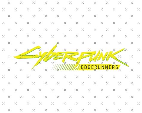 Cyberpunk Edgerunner Logo Png Night City Edgerunner Anime Etsy