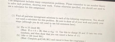 solved o solve each problem many computation problems