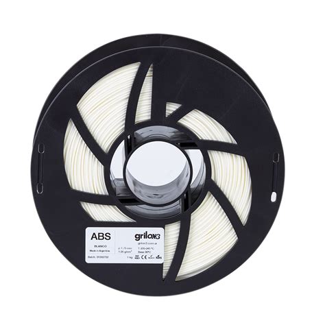 Filamento Abs Grilon3 1kg Blanco 1 75 N4 Print